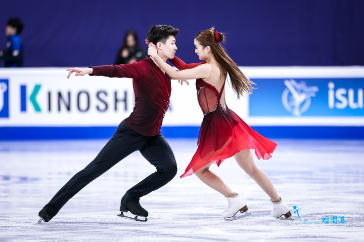 Junfei Ren/Jianing Xing interview at 2025 Four Continents